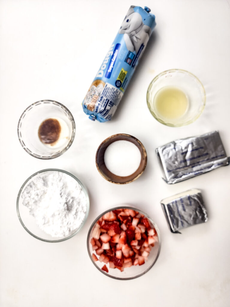 Strawberry Cheesecake Stuffed Cookie Cups - The Nomad Plate